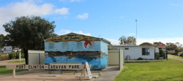 Port Clinton Caravan Park in Port Clinton, South Australia
