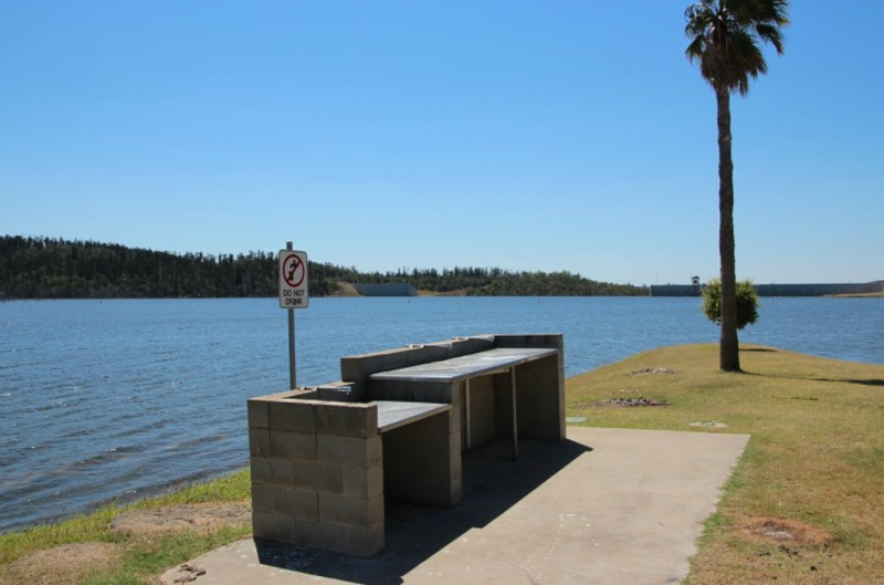 Paradise Dam Recreation Area in Biggenden, Queensland