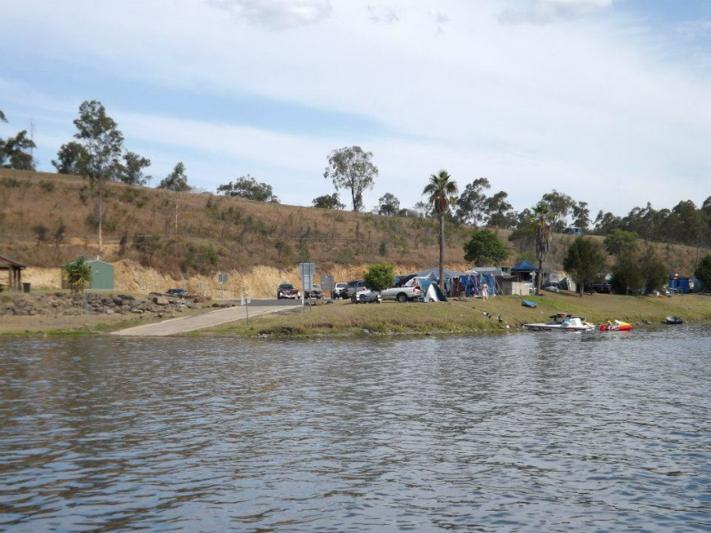 Paradise Dam Recreation Area in Biggenden, Queensland