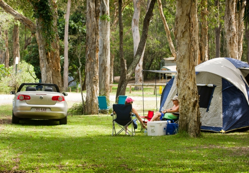 Boreen Point Campground in Boreen Point, Queensland