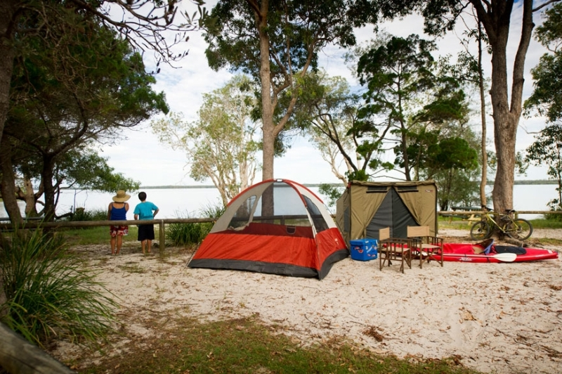 Boreen Point Campground in Boreen Point, Queensland