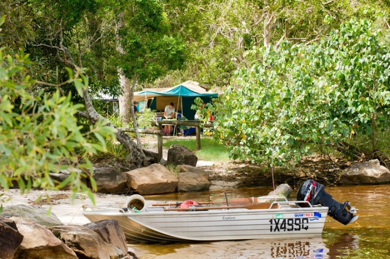 Boreen Point Campground in Boreen Point, Queensland